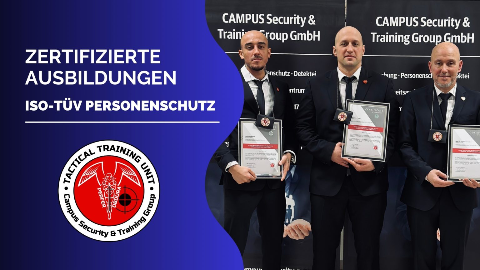 TÜV-Zertifizierte Sicherheitsausbildungen