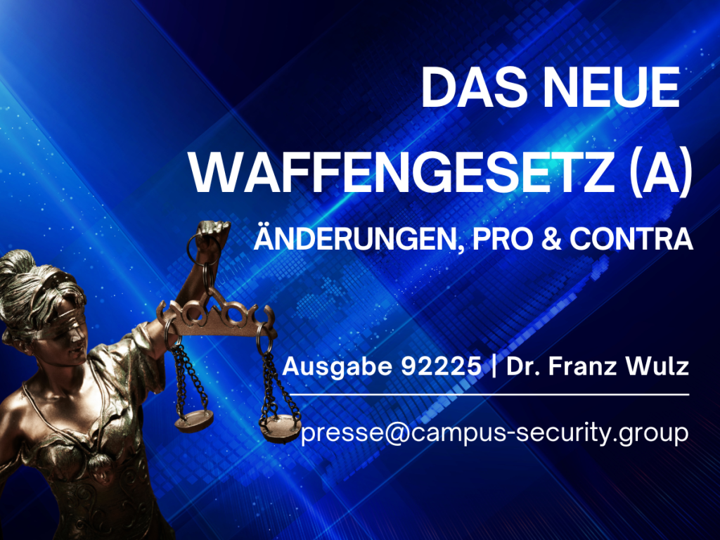 Neues Waffengesetz in Österreich: Sicherheit oder Scheinlösung?